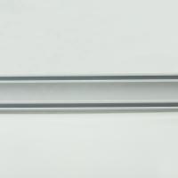 China Double Bracket Free Curtain Rail Aluminum Ceiling Curtain Track For Home Decoration for sale
