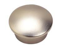 China 32/28/25mm/19mm Modern Decoration Metal Curtain Rod Small End Cap For Curtain Poles for sale