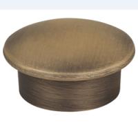 China 32/28/25mm/19mm Modern Decoration Metal Curtain Rod Small End Cap For Curtain Poles for sale