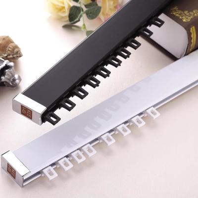 China Decorative Square Silent Curtain Track , Heavy Duty Curtain Rail OEM for sale