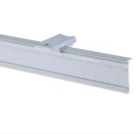 China Ready ship wall mounted aluminum railings magic tape curtain track rail for curtains pocket for sale