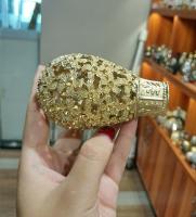 China wholesale curtain rod price gold color metal end caps finial curtain rod accessories for sale