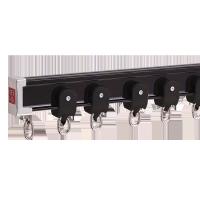China Bendable Aluminium Ceiling Curtain Track For Hospital Theater for sale