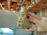 China wholesale curtain rod price gold color metal end caps finial curtain rod accessories for sale