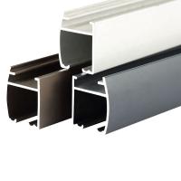 China cordless heavy duty ceiling nano ultra glider single aluminum curtain rails and rod for sale