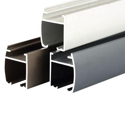 China cordless heavy duty ceiling nano ultra glider single aluminum curtain rails and rod for sale