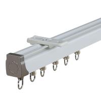 China Ceiling Mount Automatic Silent Curtain Track For Window Curtains for sale