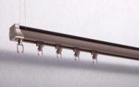 China Ceiling Mount Automatic Silent Curtain Track For Window Curtains for sale