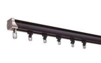 China Ceiling Mount Automatic Silent Curtain Track For Window Curtains for sale