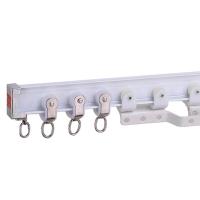 China Heavy Duty Curved Curtain Rail Track For Bay Window Oriel Window for sale