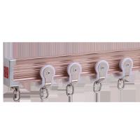 China Bendable Aluminium Curtain Track , Curved Curtain Rail For Bay Window for sale