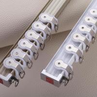 China Bendable Aluminium Curtain Track , Curved Curtain Rail For Bay Window for sale