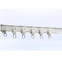 China Ceiling Bendable Silent Curtain Track Curved For Shower Room for sale