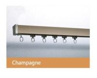 China Ceiling Bendable Silent Curtain Track Curved For Shower Room for sale