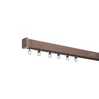 China Ceiling Mounted Heavy Duty Aluminium Curtain Track For Home Decoration for sale