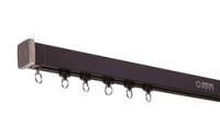 China Ceiling Mounted Heavy Duty Aluminium Curtain Track For Home Decoration for sale