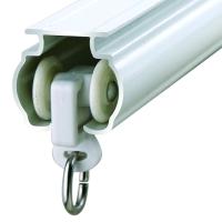 China Aluminium Ceiling Curtain Rail Track For Home Window Decoration for sale