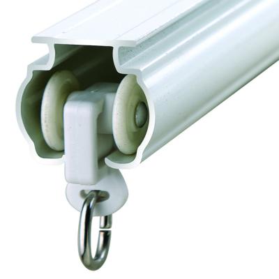 China Aluminium Ceiling Curtain Rail Track For Home Window Decoration for sale