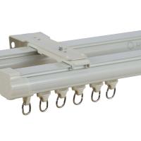 China Aluminium Ceiling Curtain Rail Track For Home Window Decoration for sale