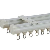 China Aluminium Ceiling Curtain Rail Track For Home Window Decoration for sale