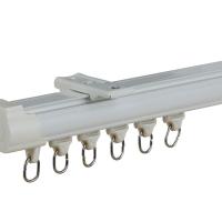 China Aluminium Ceiling Curtain Rail Track For Home Window Decoration for sale