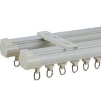 China Aluminium Ceiling Curtain Rail Track For Home Window Decoration for sale