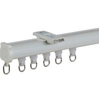 China Modern Silent Curtain Track Ceiling Mounted With Electrophoresis for sale