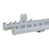 China Modern Silent Curtain Track Ceiling Mounted With Electrophoresis for sale