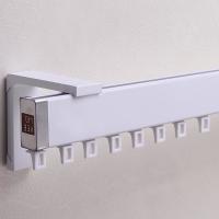China Metal Aluminum Silent Curtain Track White Black Color ODM OEM for sale