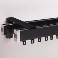 China Metal Aluminum Silent Curtain Track White Black Color ODM OEM for sale