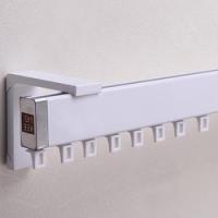 China Metal Aluminum Silent Curtain Track White Black Color ODM OEM for sale