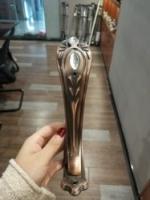 China Copper Bronze Color Curtain Holder Metal 28/19mm Double Curtain Rod Bracket Curtain Accessories for sale
