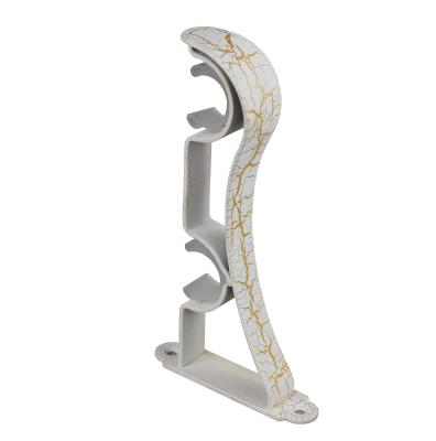 China Low Price U-Shaped Curtain Rod Fixed Curtain Rod Bracket 25mm for sale