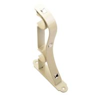 China Bars  Holders Wall Mount  Right Ceiling Aluminium Iron Curtain Rod Bracket for sale