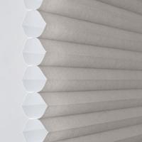 China Cordless Double Pleated Intelligent Window Blinds Day Night Honeycomb Style for sale
