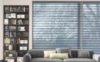China Sun Shade Sheer Intelligent Window Blinds ShangriLa Style For Full Light Shading for sale