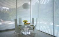 China Sun Shade Sheer Intelligent Window Blinds ShangriLa Style For Full Light Shading for sale