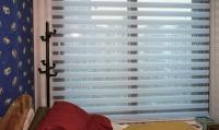China Sun Shade Sheer Intelligent Window Blinds ShangriLa Style For Full Light Shading for sale