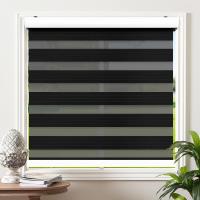 China Windproof Wifi Electric Roman Blinds Contemporary Style For Cafe Office for sale