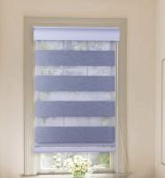 China Modern Fabric Zebra Blind Shades , Zebra Curtains Blackout For Indoor for sale