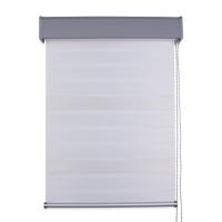 China Automatic Smart Control Blackout Zebra Blinds For Office Home for sale