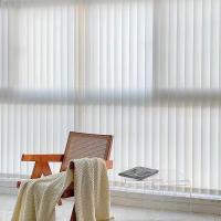 China 89mm Blackout Window Curtain , Fabric Vertical Blinds For Hotel Hospital for sale
