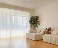 China Modern Style White PVC Vertical Blinds For Windows Breathable for sale