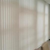 China Adjustable Flexible Vertical Blinds Curtains Light Transmitting For Hotels for sale