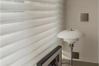 China Shangri La Electric Blackout Blinds , Motorized Roller Shades For Window for sale