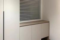 China Breathable Waterproof Shangri La Window Shades For Bedroom Light Transmission for sale