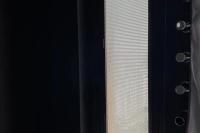 China Double Sheer Zebra Window Blinds Motorized For Office Cafe Hotel for sale