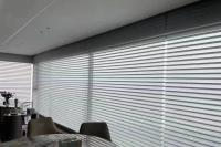 China Electric Motorized Roller Shangri La Curtains Waterproof For Indoor for sale