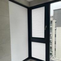 China Electric Automatic Honeycomb Blinds , Cellular Window Shades Polyester Material for sale