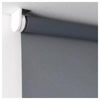 China 100% Grey Polyester Fabric Roller Blinds For Living Room 85% Open Rate for sale